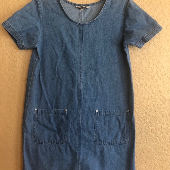 Fads | Dresses | Vintage Fads Denim Dress | Poshmark